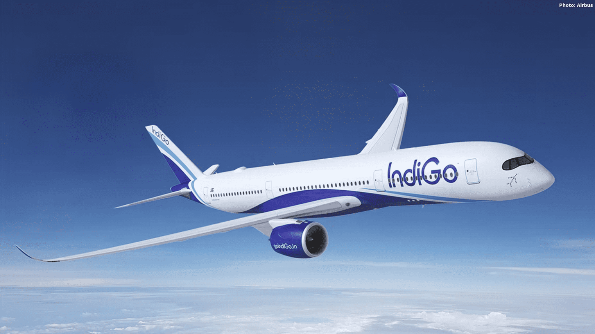 IndiGo Orders up to 100 Airbus A350s