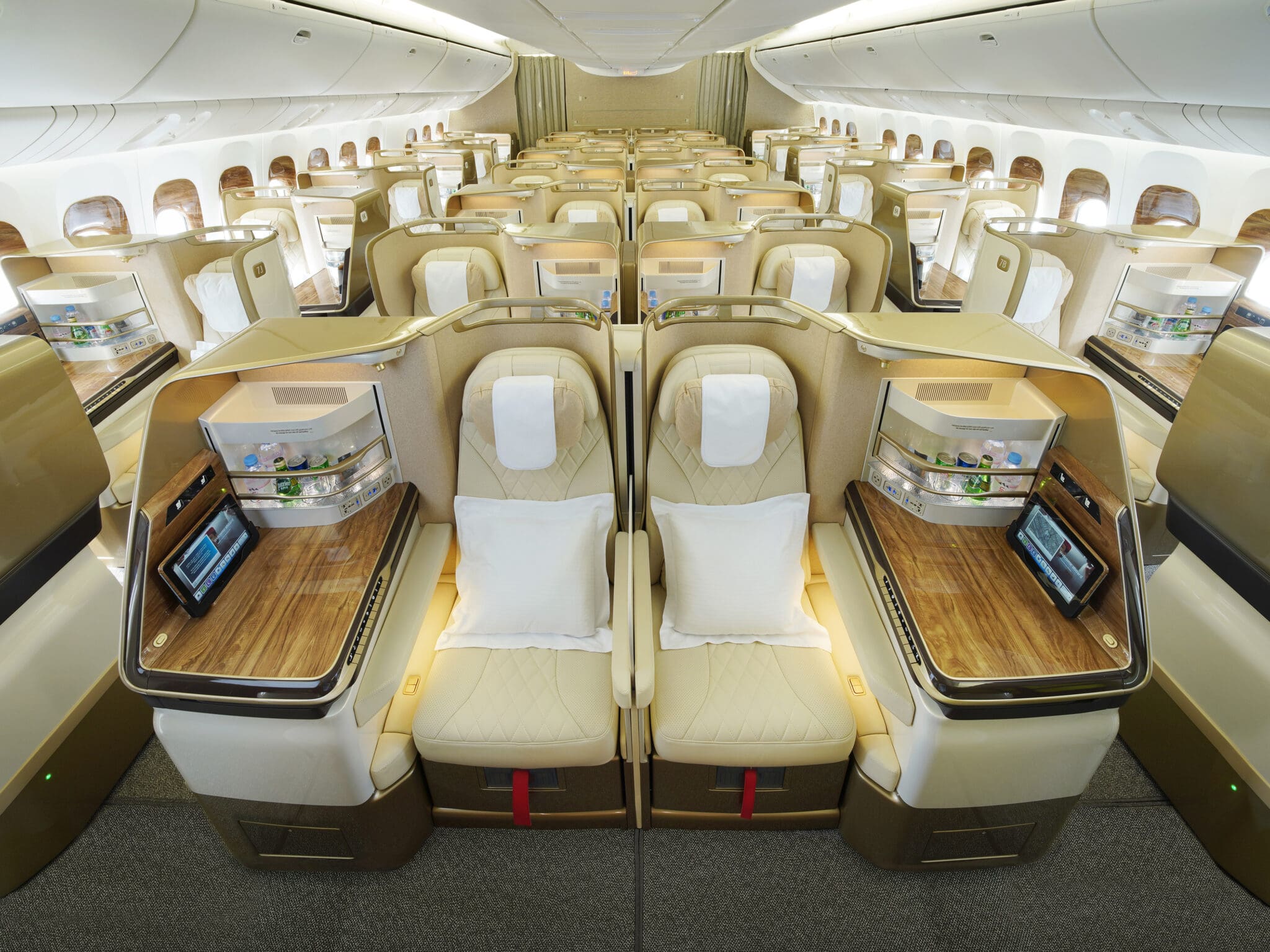 First Look: Emirates New Retrofitted B777 Enters Service