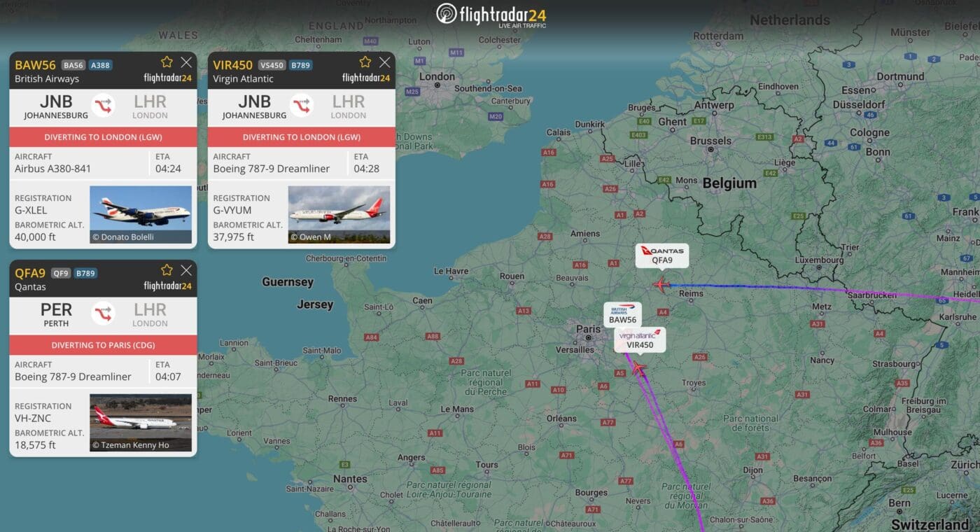Flight Operations Resume at London Heathrow Airport