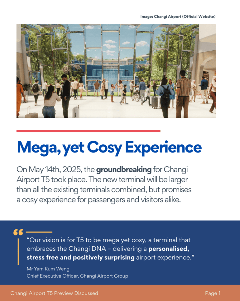 A Preview of Changi Airport Terminal 5