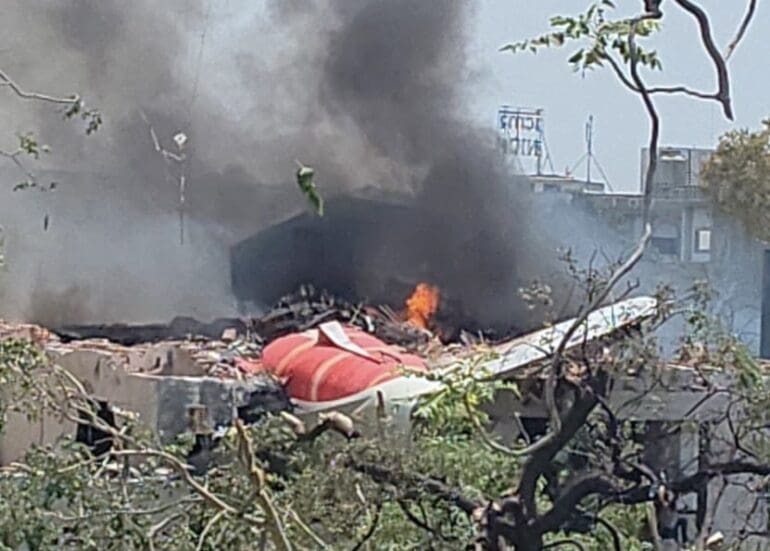Air India Boeing 787 Crashes Shortly After Takeoff